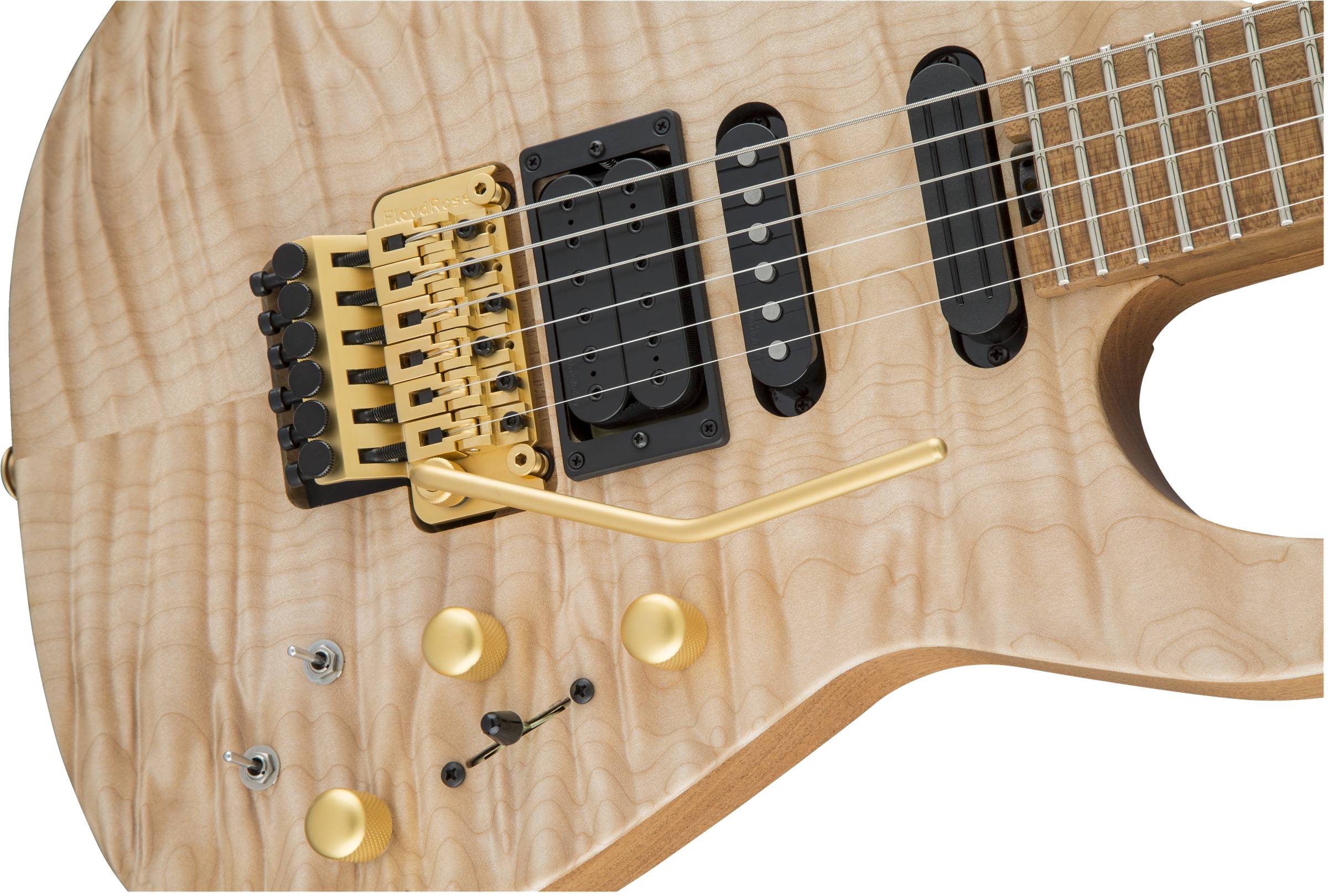 USA Signature Phil Collen PC1™ Satin Stain, Caramelized Flame Maple ...