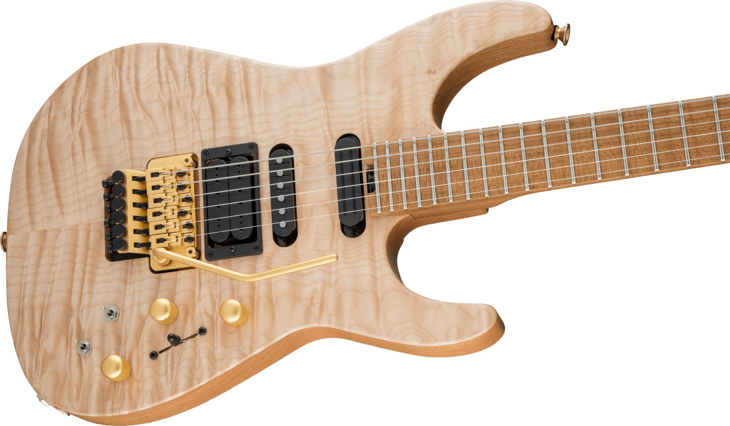 USA Signature Phil Collen PC1™ Satin Stain, Caramelized Flame Maple ...