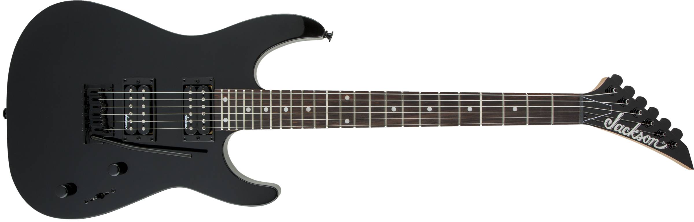 JS Series Dinky™ JS12, Amaranth Fingerboard, Gloss Black